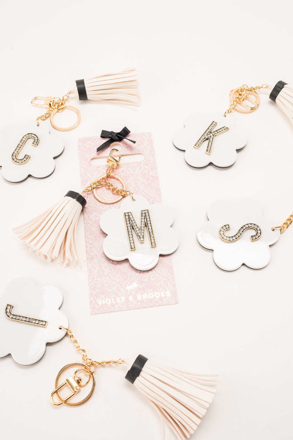 Mod Letter Keychain – VIOLET AND BROOKS